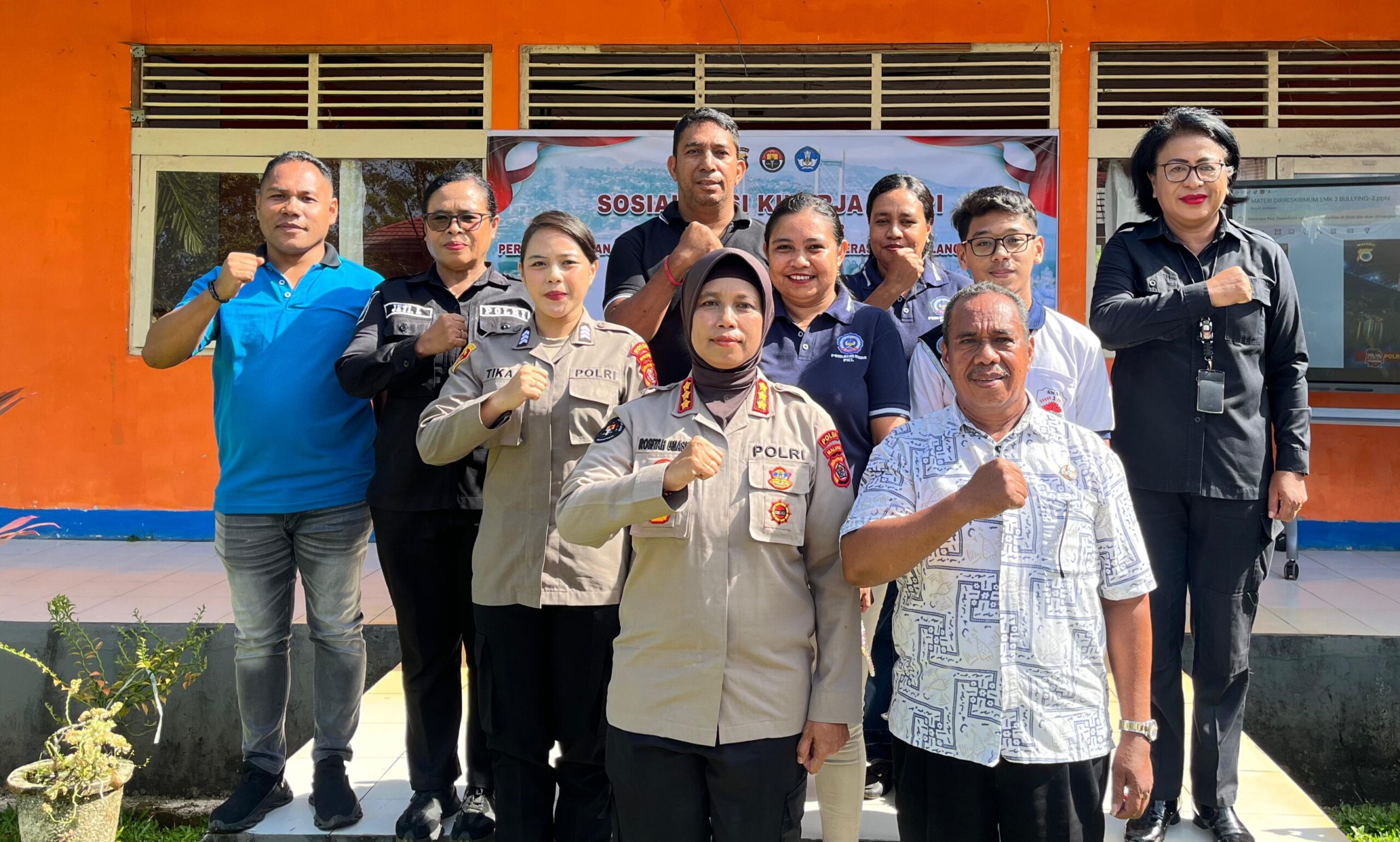 Polri Masuk Sekolah! Polda Maluku Gandeng Duta SMA 2025 Provinsi Maluku ...